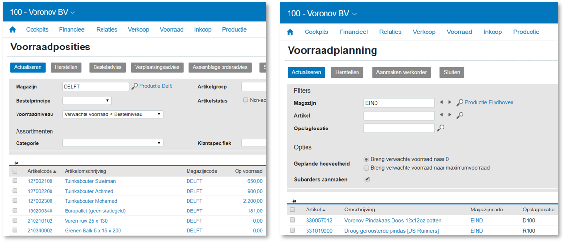 Inkopen met Exact Online voor Handel of Productie | Exact