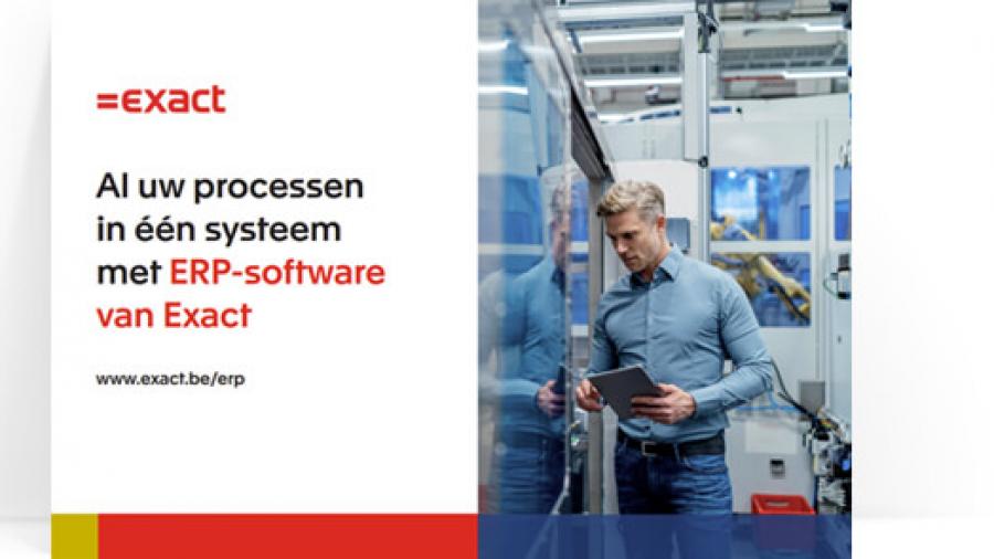 Brochure: Al uw processen in één systeem met ERP-software van Exact