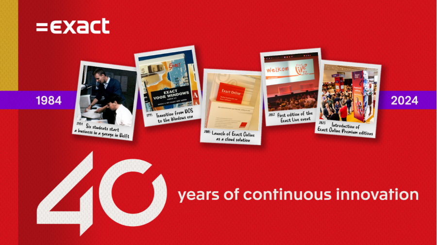 Exact celebrates its 40th anniversary, marking four decades of leading ...