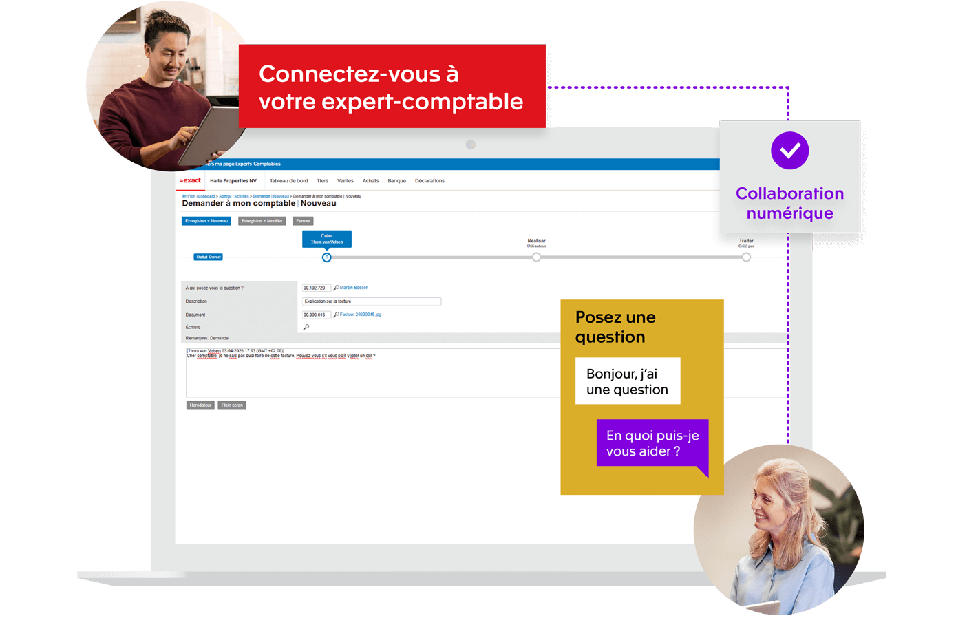 Besoin d’un programme comptable ? | Exact Online Comptabilité | Exact