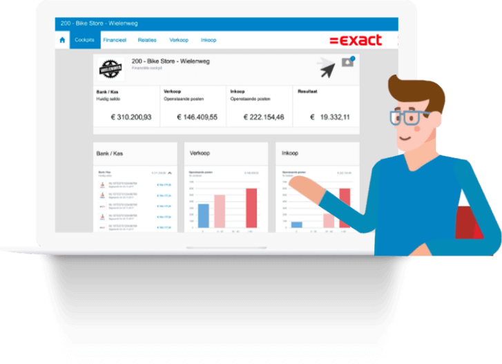 Online boekhouden met hét nr. 1 boekhoudprogramma | exact.com