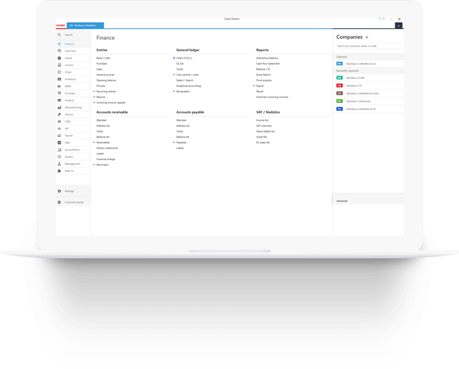 Exact Globe+. Innovative business software | Exact