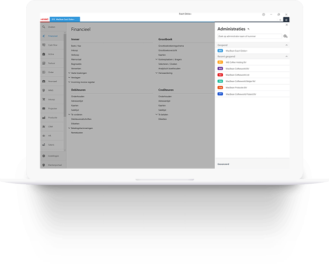 Exact Globe+. Innovatieve business software | Exact