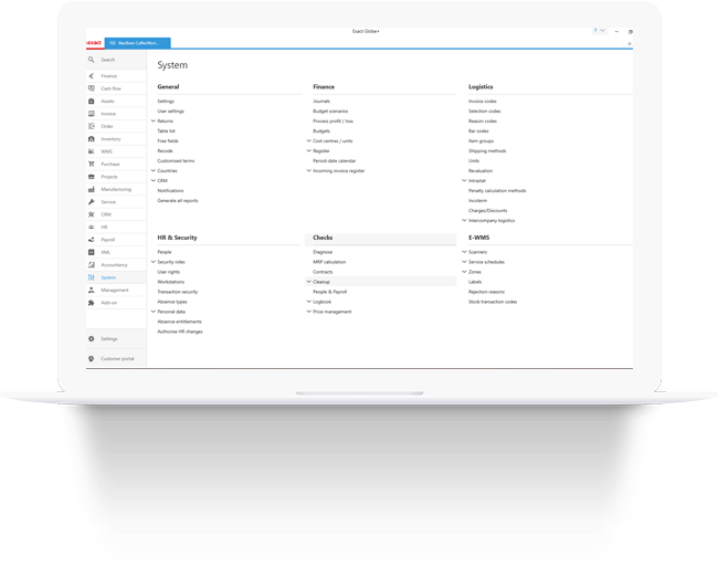 Exact Globe+. Innovative business software | Exact
